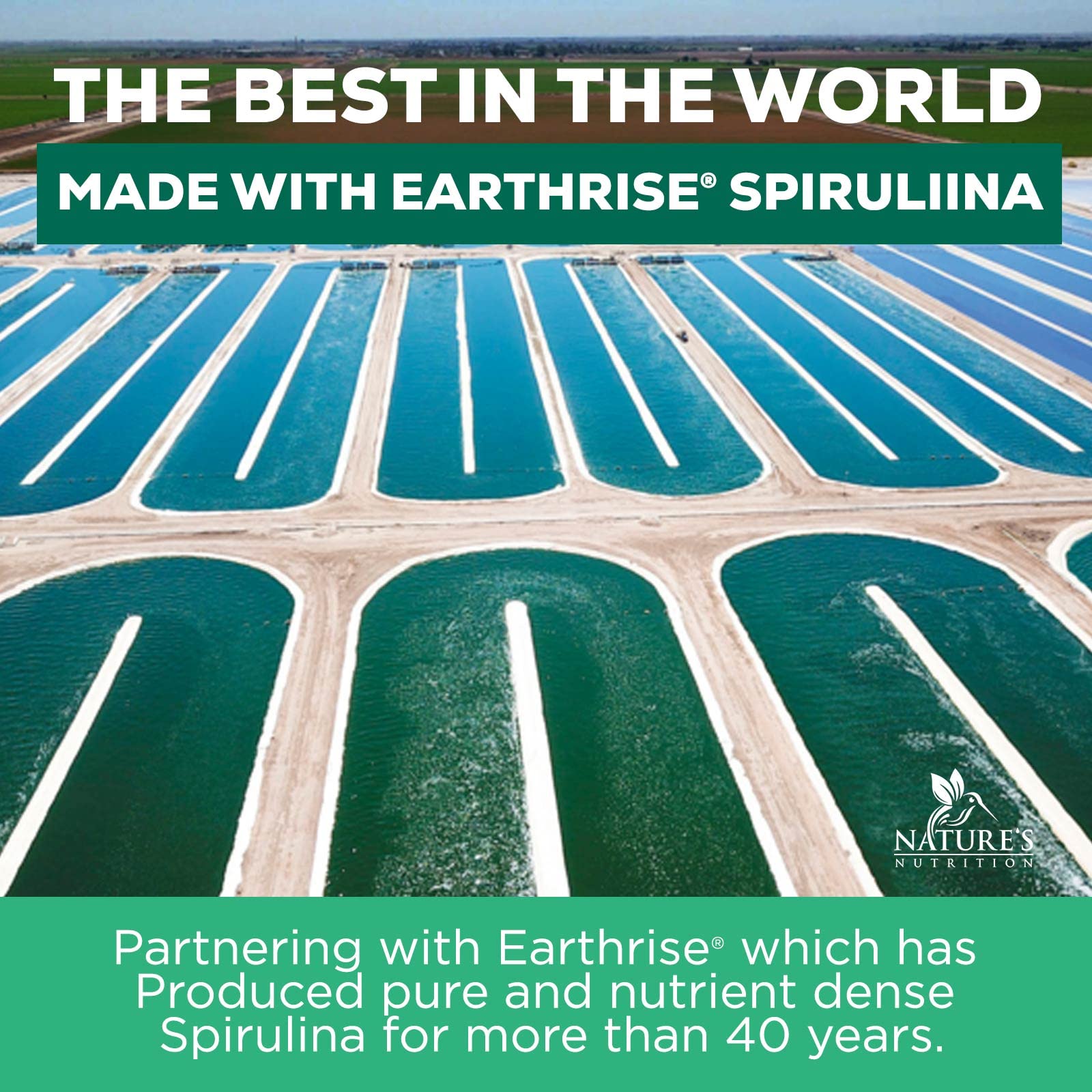 Spirulina supplements for plant-based diets