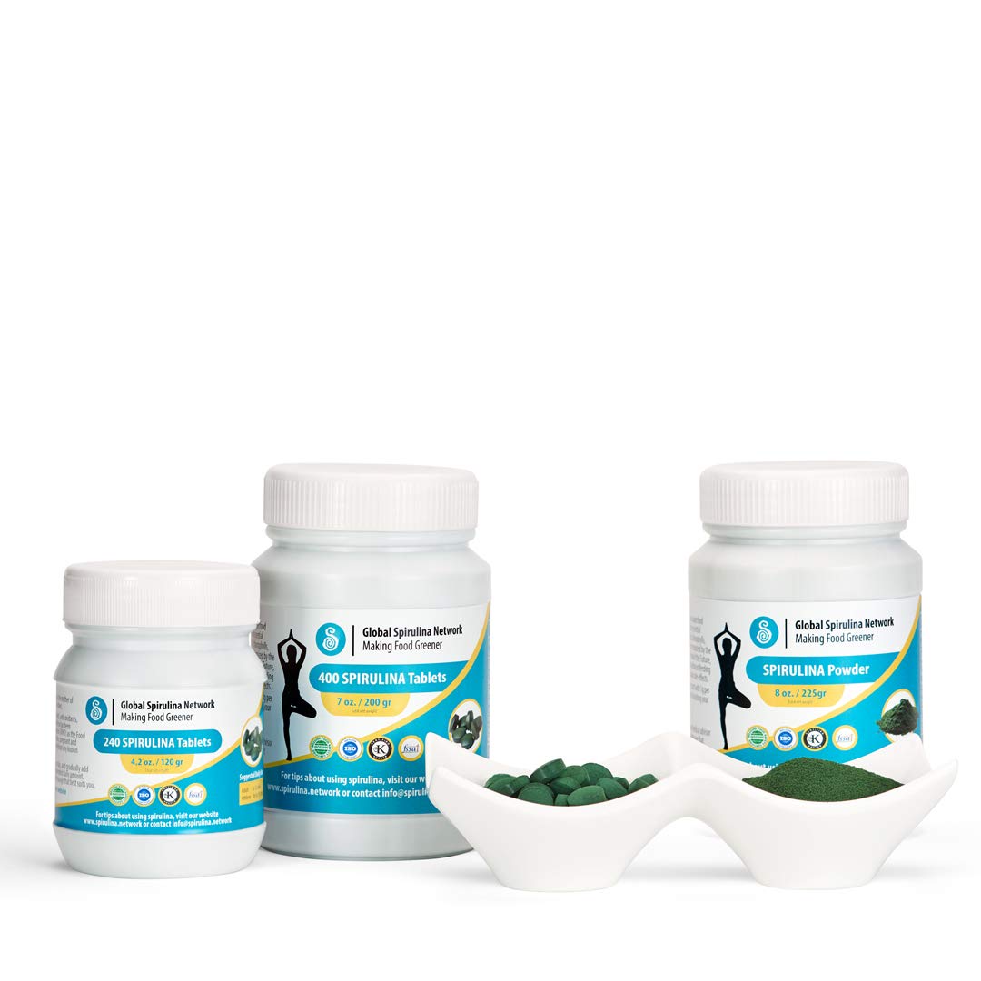 Spirulina tablets for daily wellness