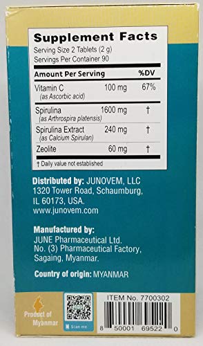 Spirulina tablets for daily wellness