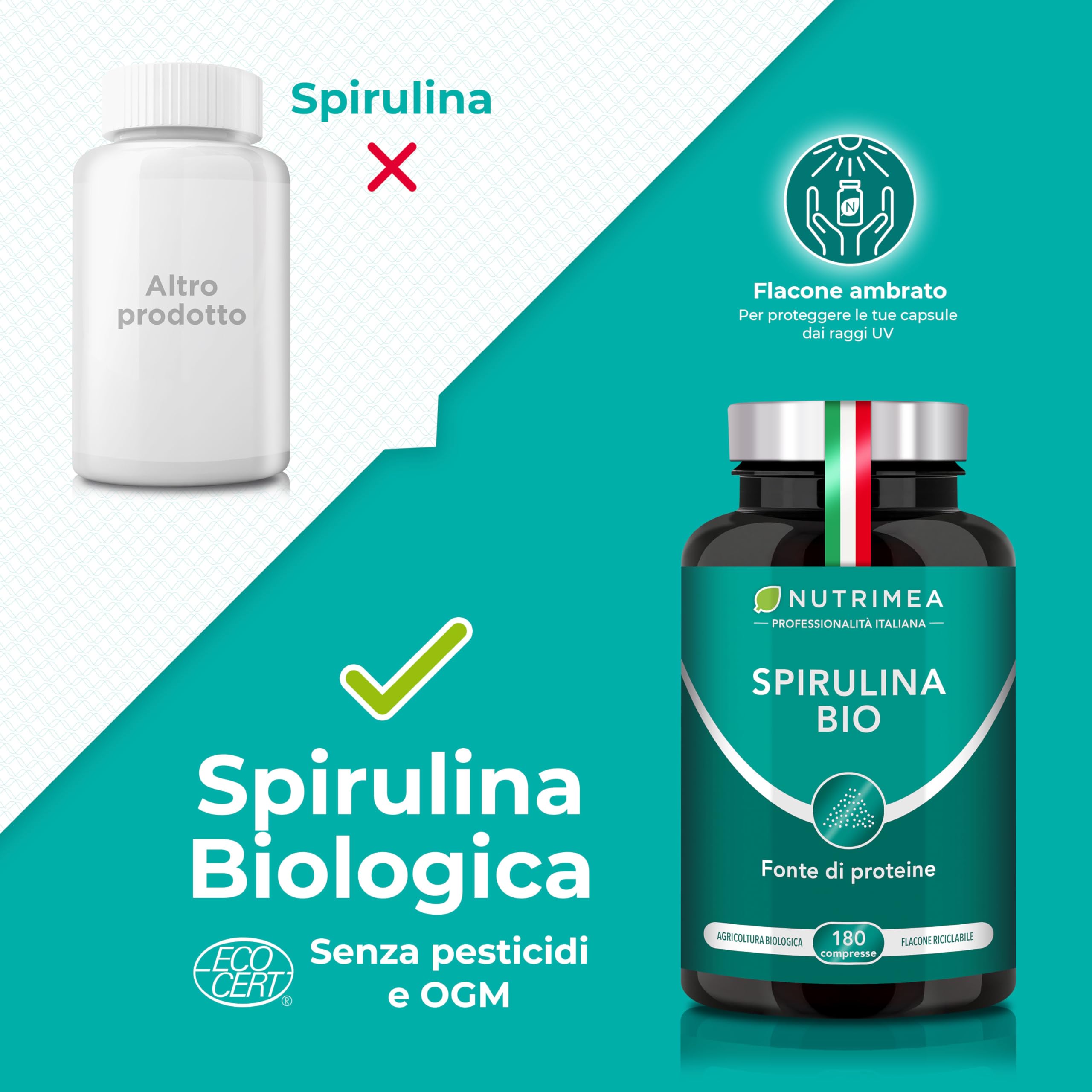 Spirulina tablets for daily wellness