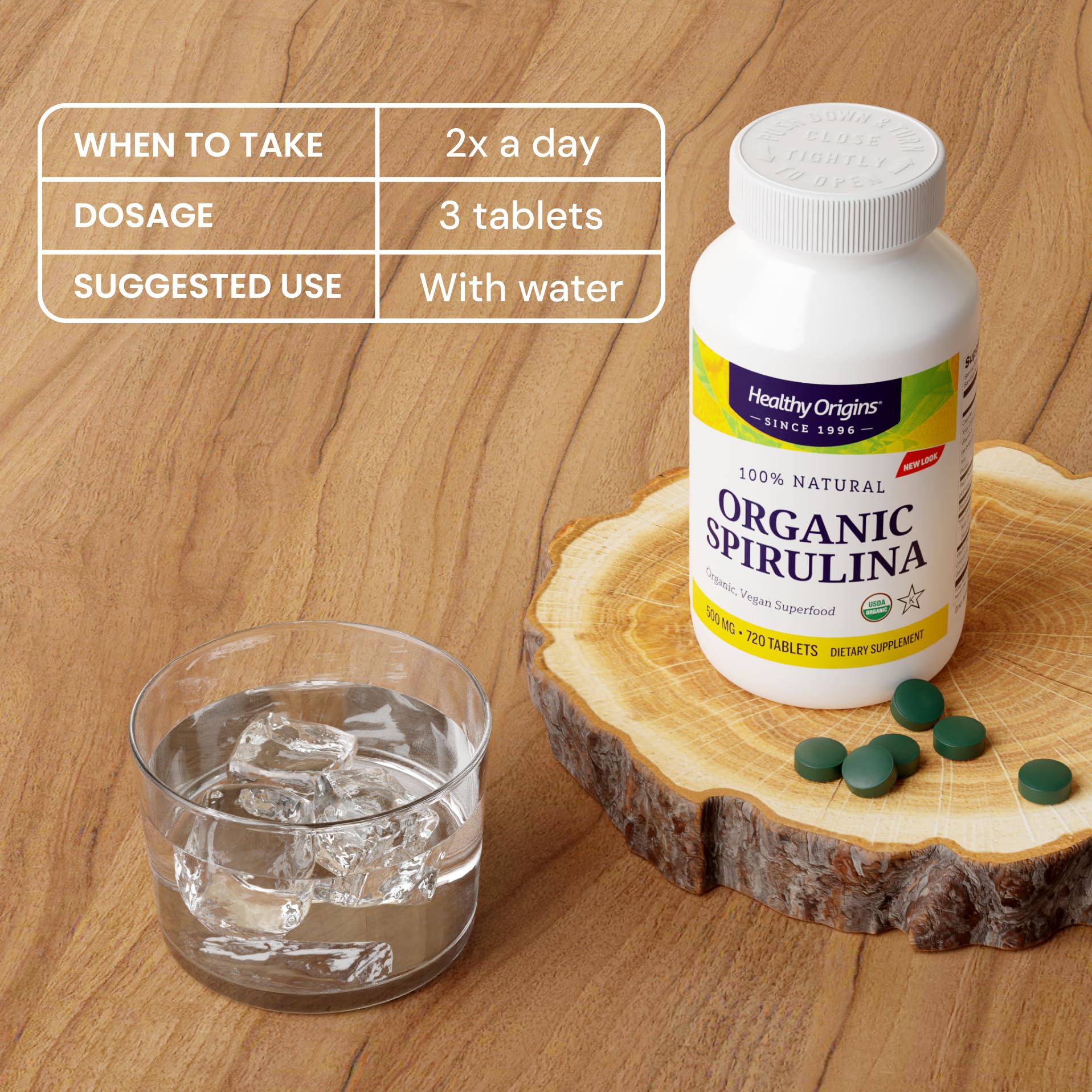 spirulina tablets for digestive health