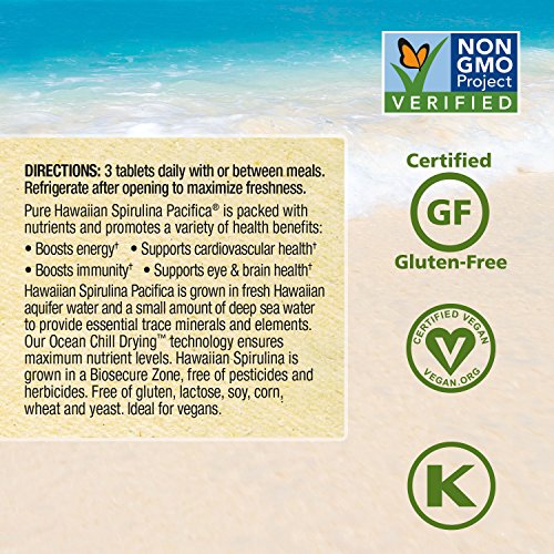 spirulina tablets for health enthusiasts