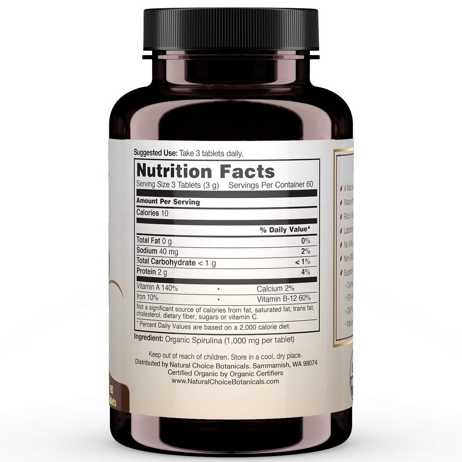 spirulina tablets for immune support