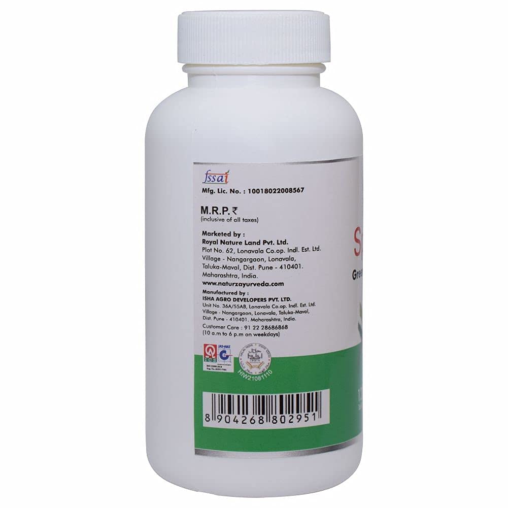 Spirulina tablets for weight management