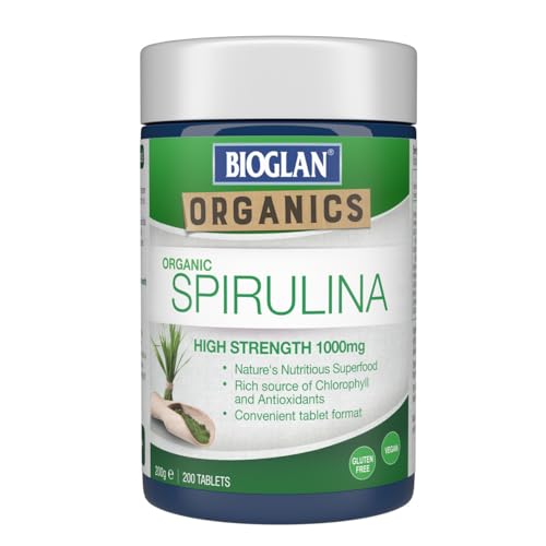 Spirulina tablets for wellness support