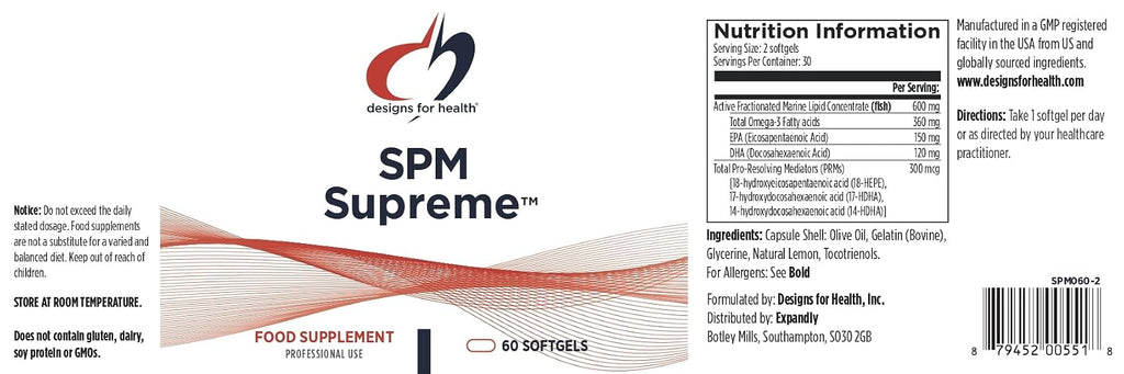SPM Supreme fish oil benefits