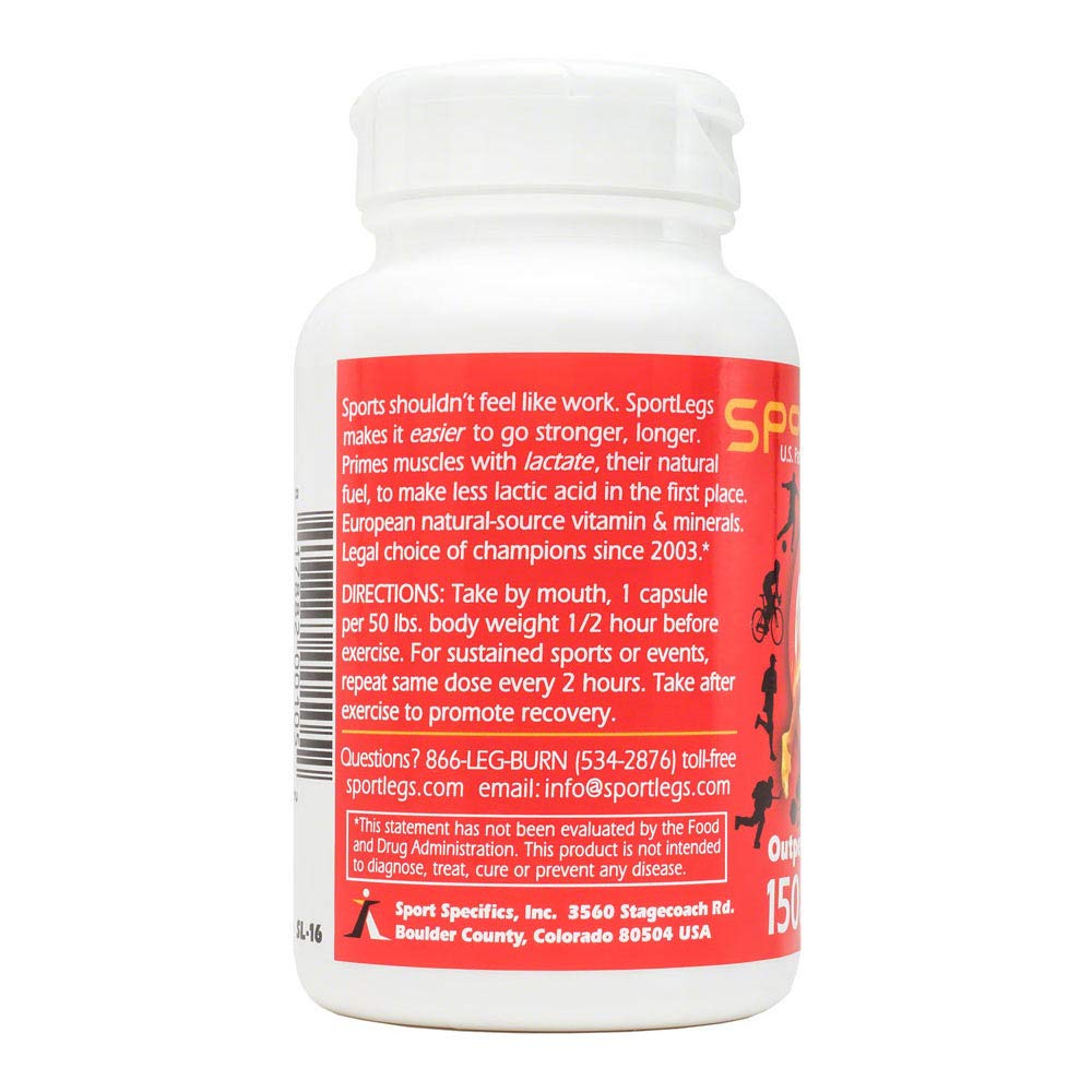 SportLegs capsules for post-workout recovery