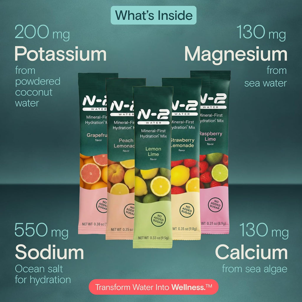 sports electrolyte drink mix packets
