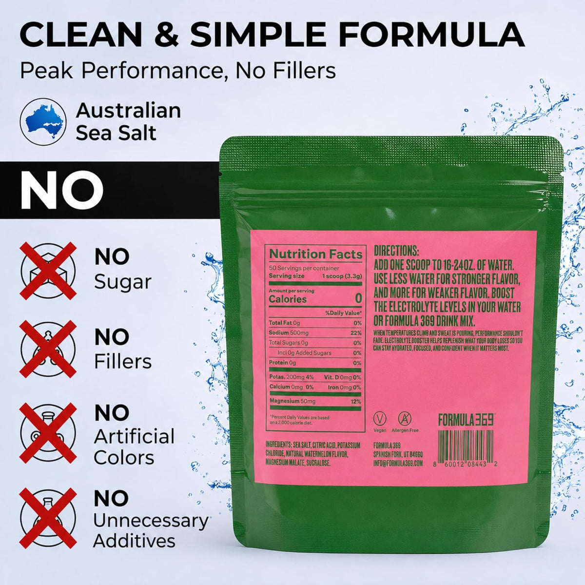 Sports electrolyte drink mix