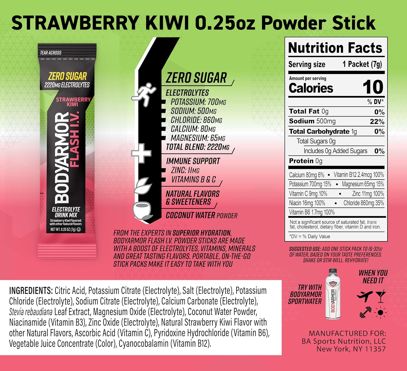 sports electrolyte packets for athletes
