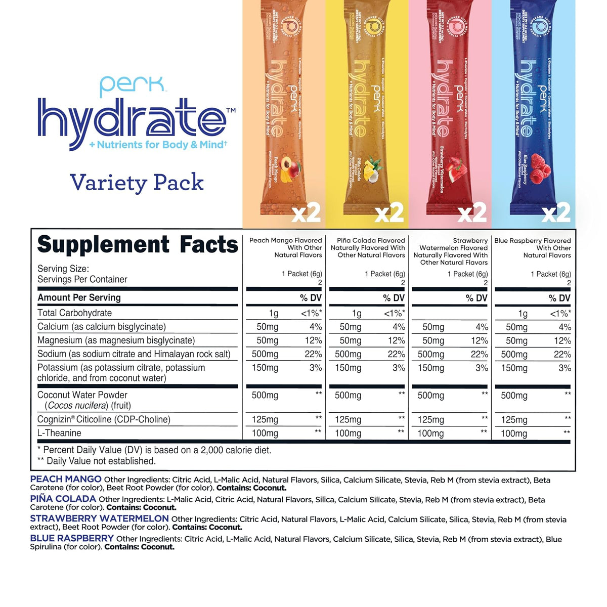 sports electrolyte packets for hydration