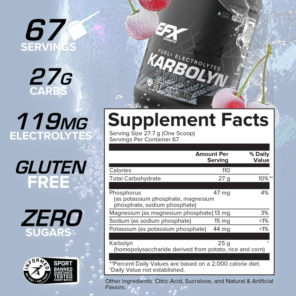 sports electrolytes for energy boost