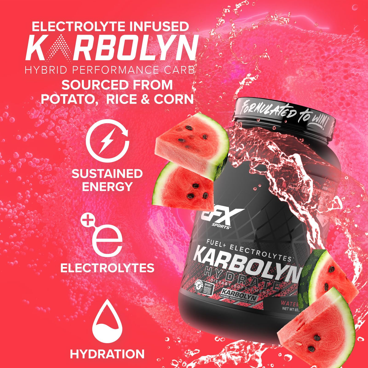 Sports electrolytes for optimal hydration