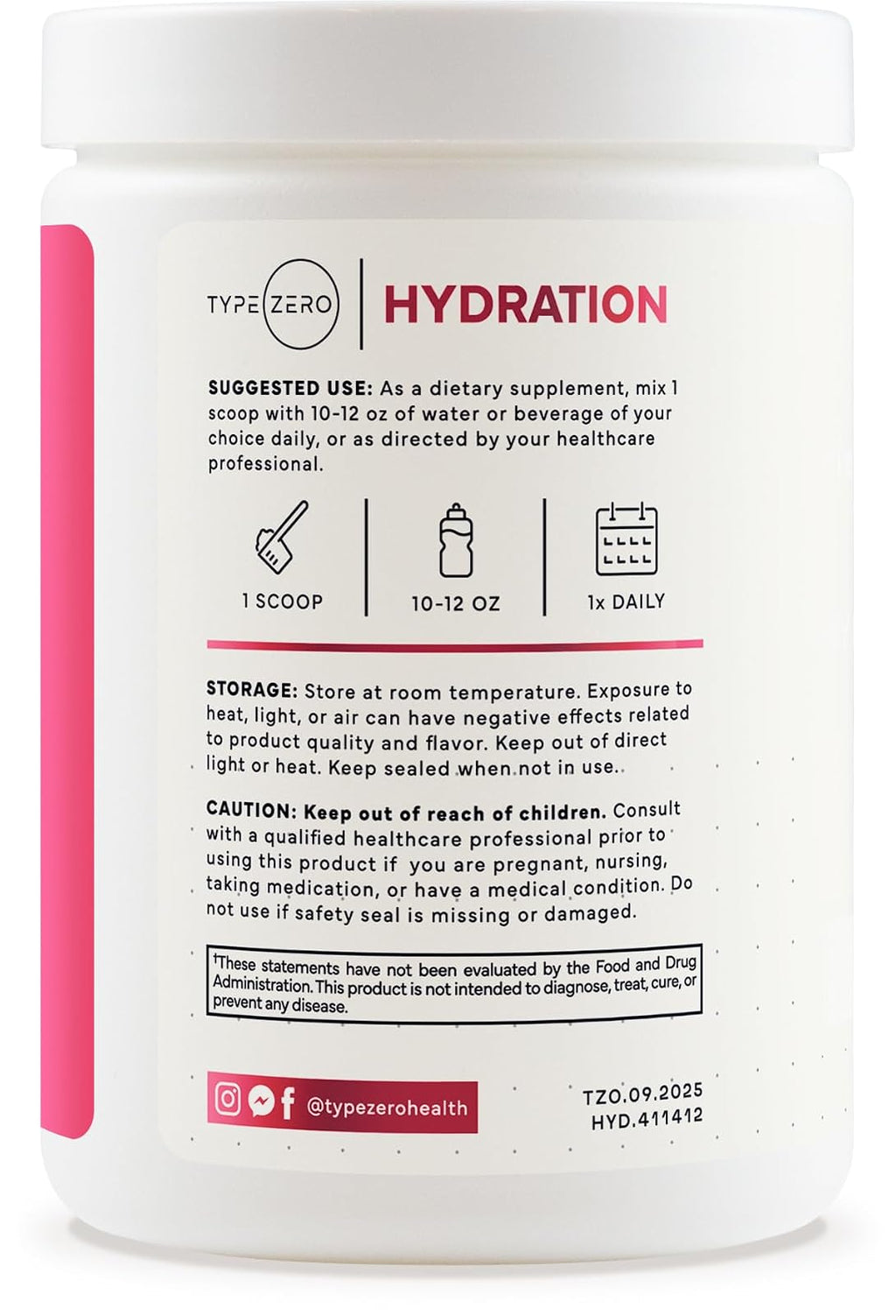 sports hydration powder with electrolytes