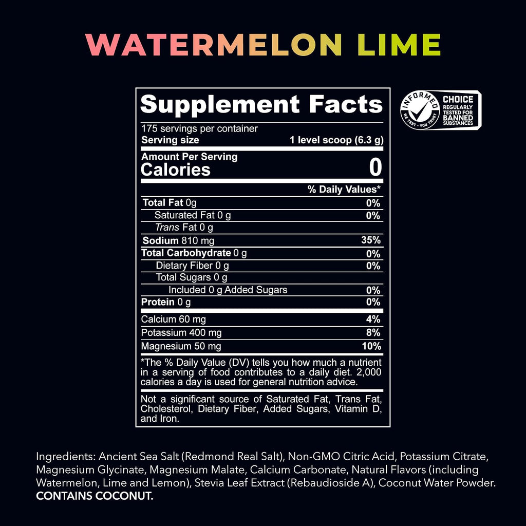 sports hydration powder with electrolytes
