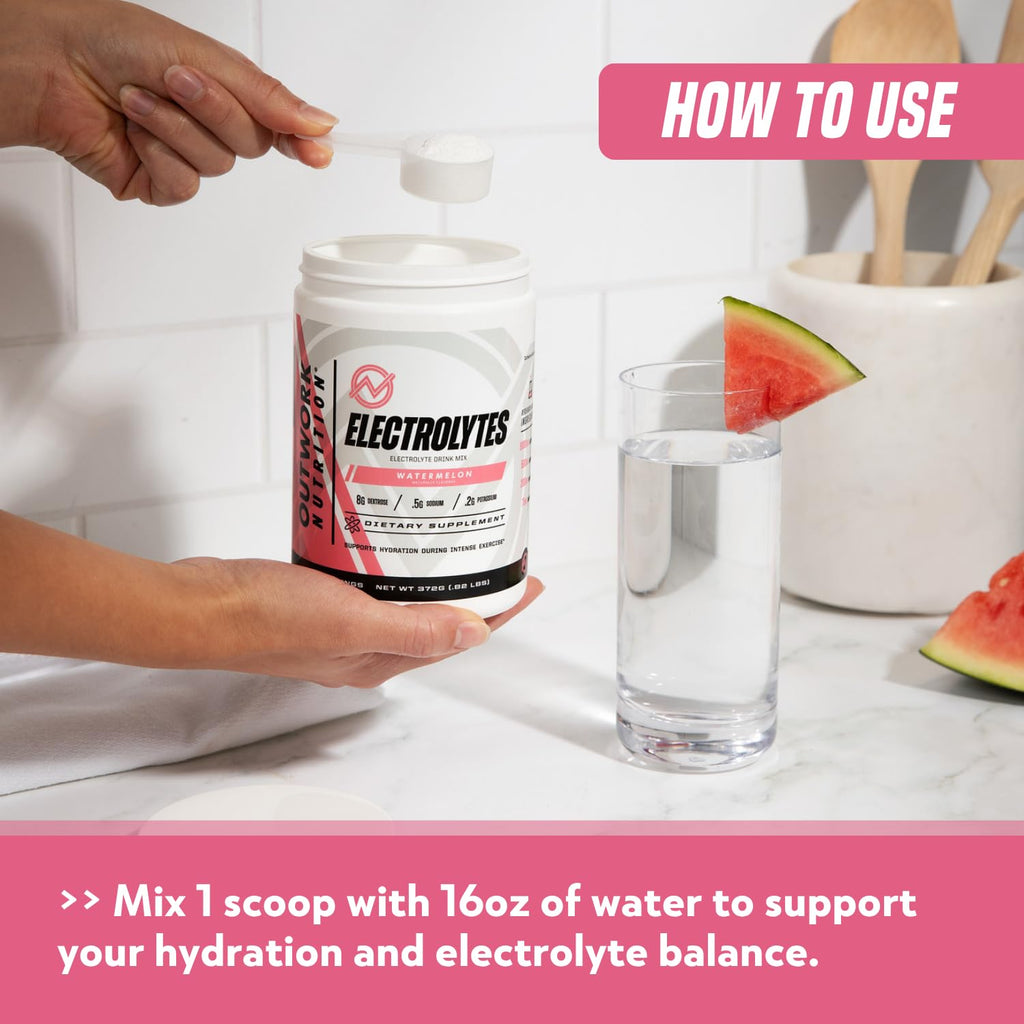 sports hydration powder with essential electrolytes