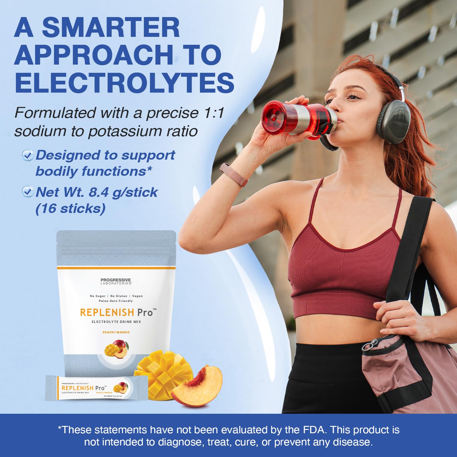 sports hydration with Replenish Pro