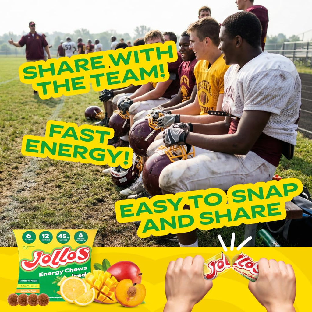 sports nutrition chews with caffeine