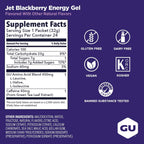 Sports nutrition energy gel 24 count