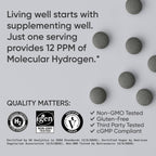 Sports nutrition hydrogen supplements
