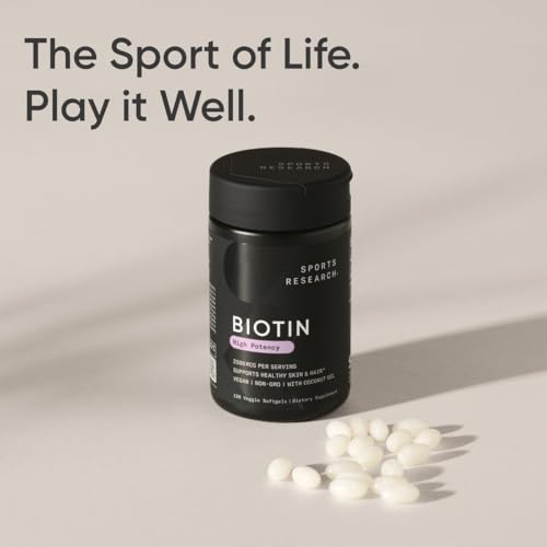 Sports Research biotin for overall wellness