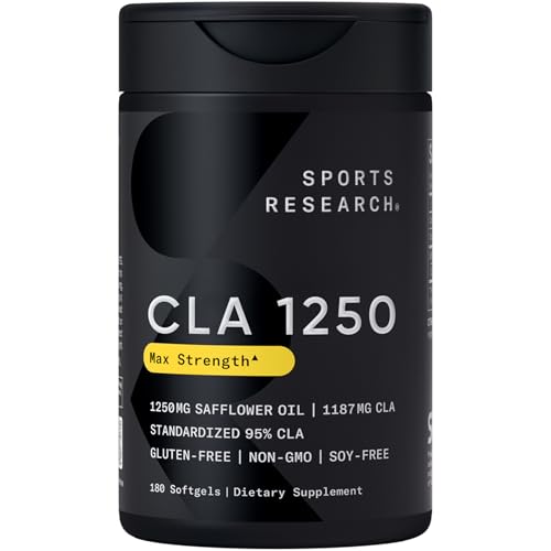 Sports Research CLA softgels for weight management