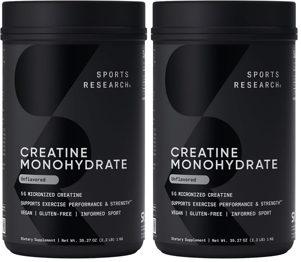 Sports Research creatine monohydrate powder