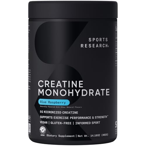 Sports Research creatine monohydrate powder