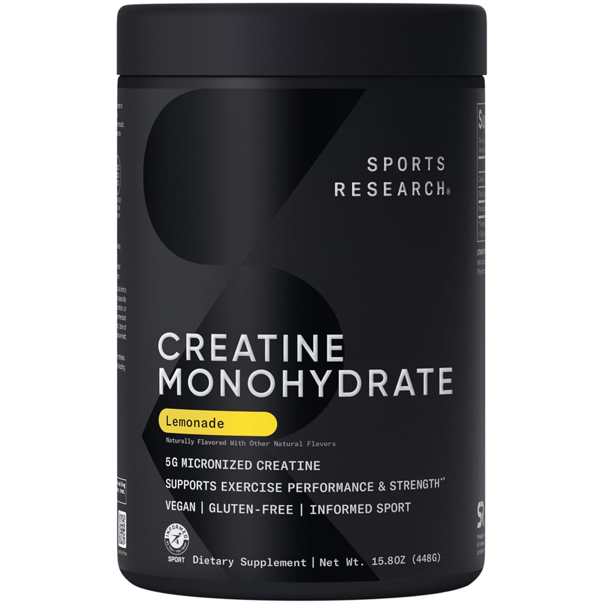 Sports Research creatine monohydrate powder