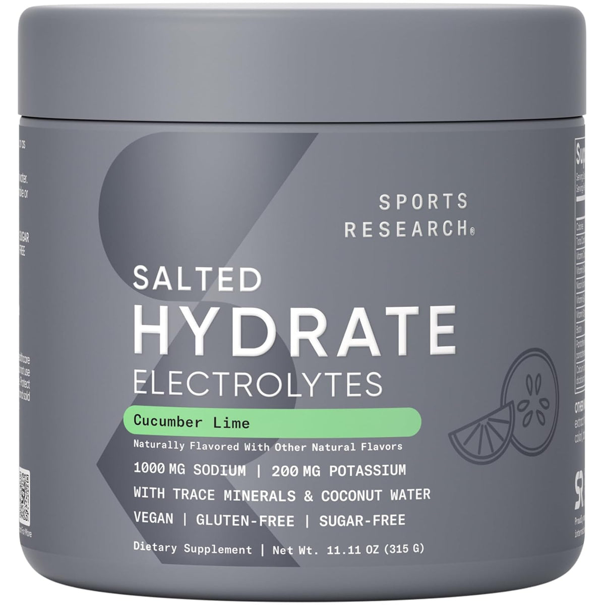 Sports Research electrolyte drink mix