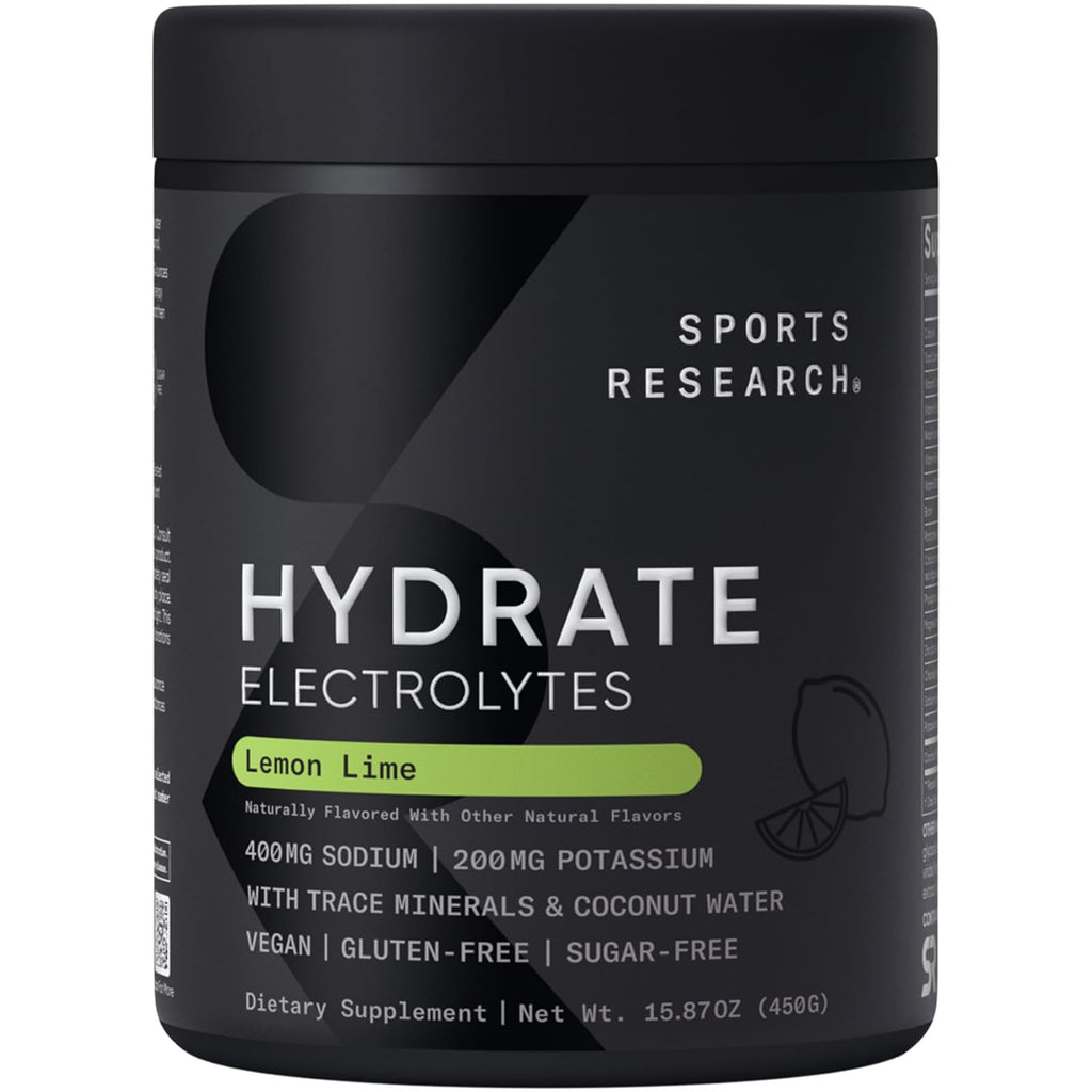 Sports Research electrolyte powder for hydration