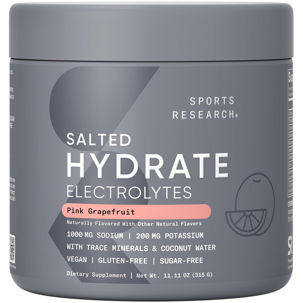 Sports Research electrolytes for hydration