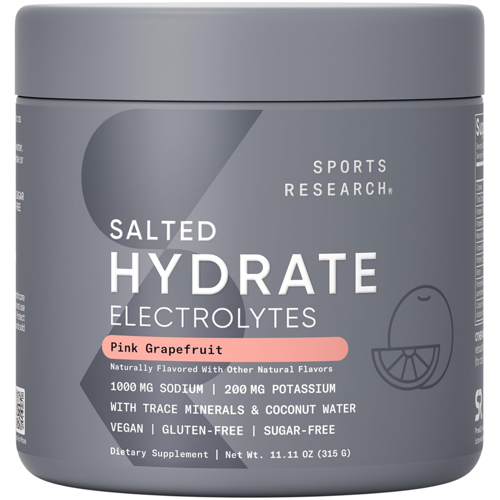 Sports Research electrolytes for hydration