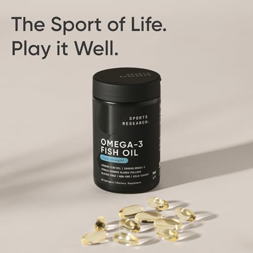 Sports Research fish oil benefits