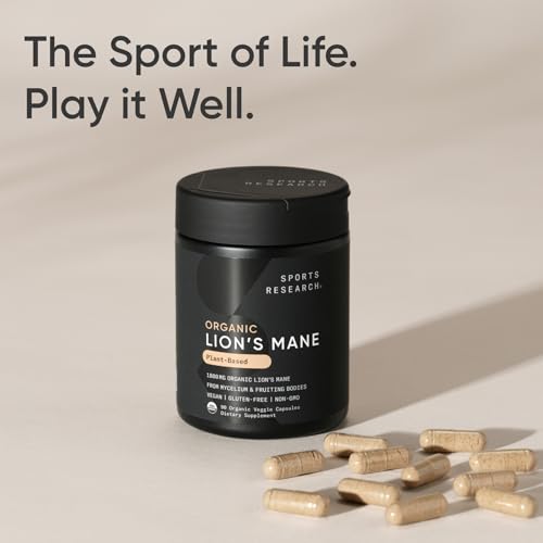 Sports Research Lion's Mane capsules