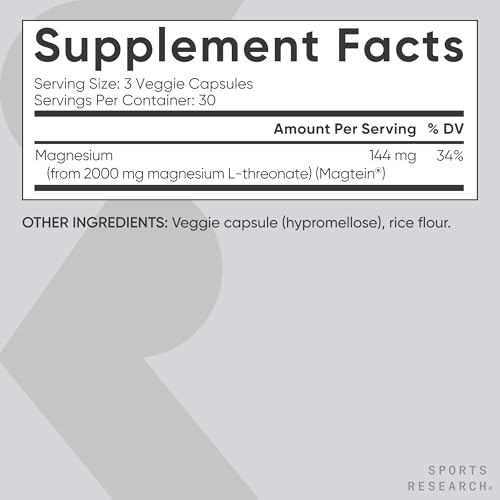 sports research magnesium for cognitive support