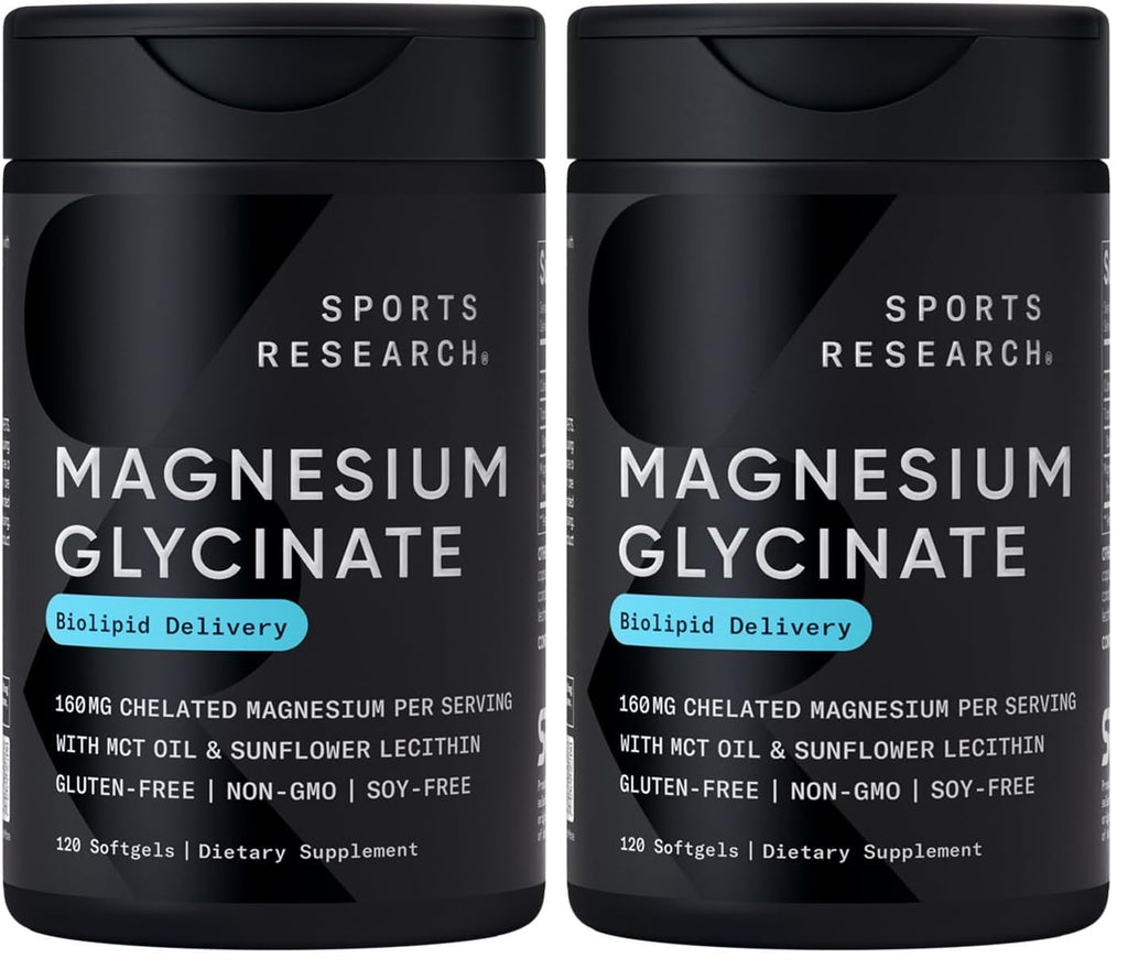 Sports Research Magnesium Glycinate softgels