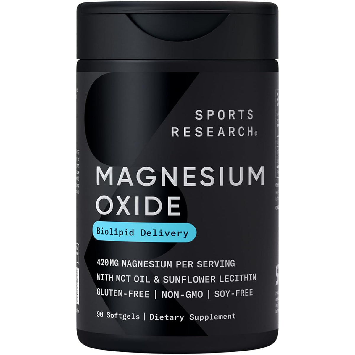 Sports Research magnesium oxide softgels