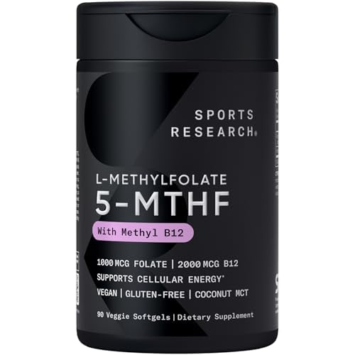 Sports Research methyl folate supplement