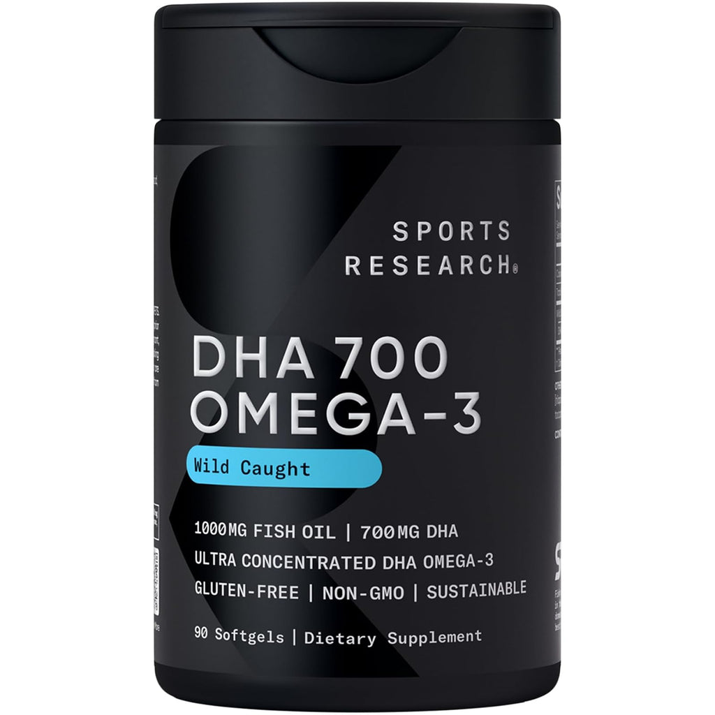 Sports Research Omega-3 DHA softgels