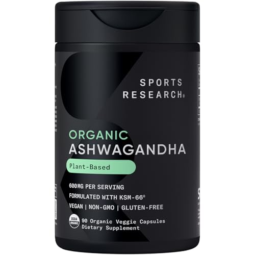 Sports Research Organic Ashwagandha capsules