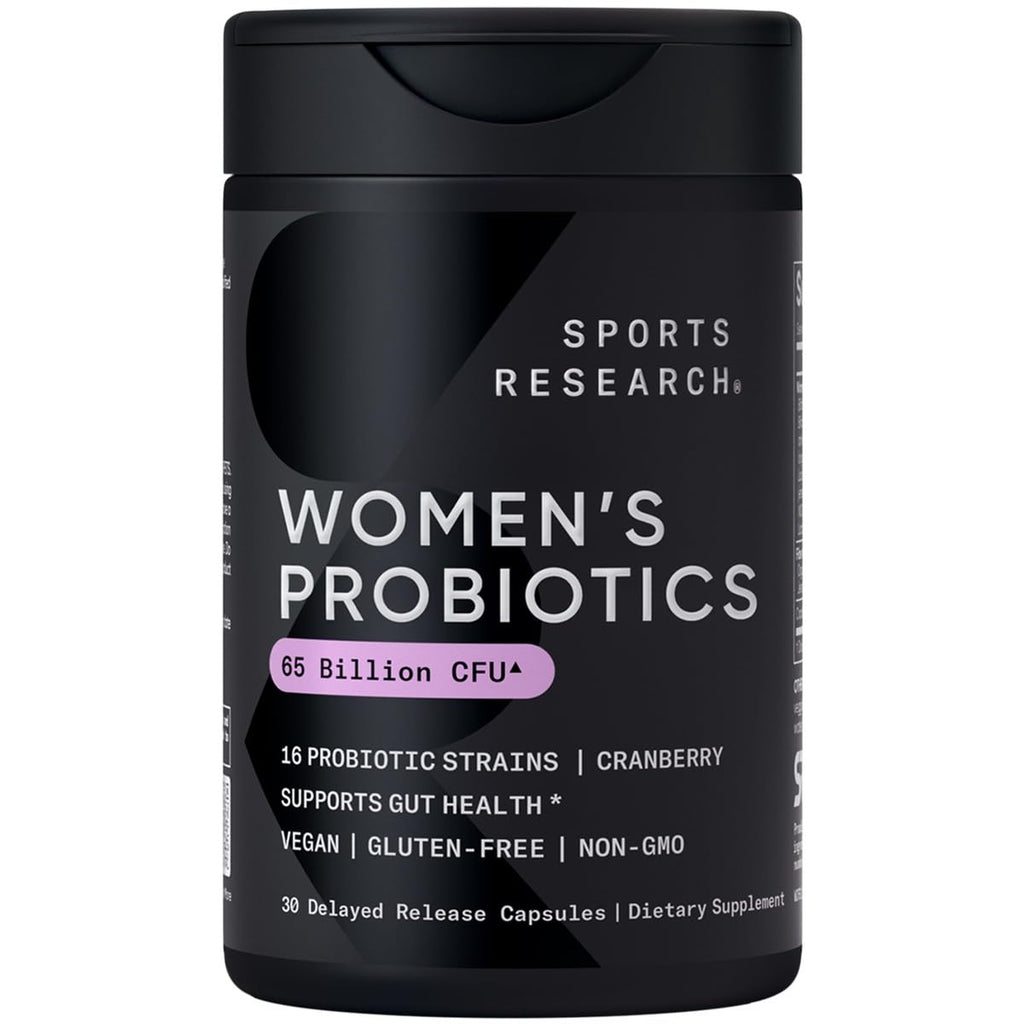 Sports Research women's probiotics capsules