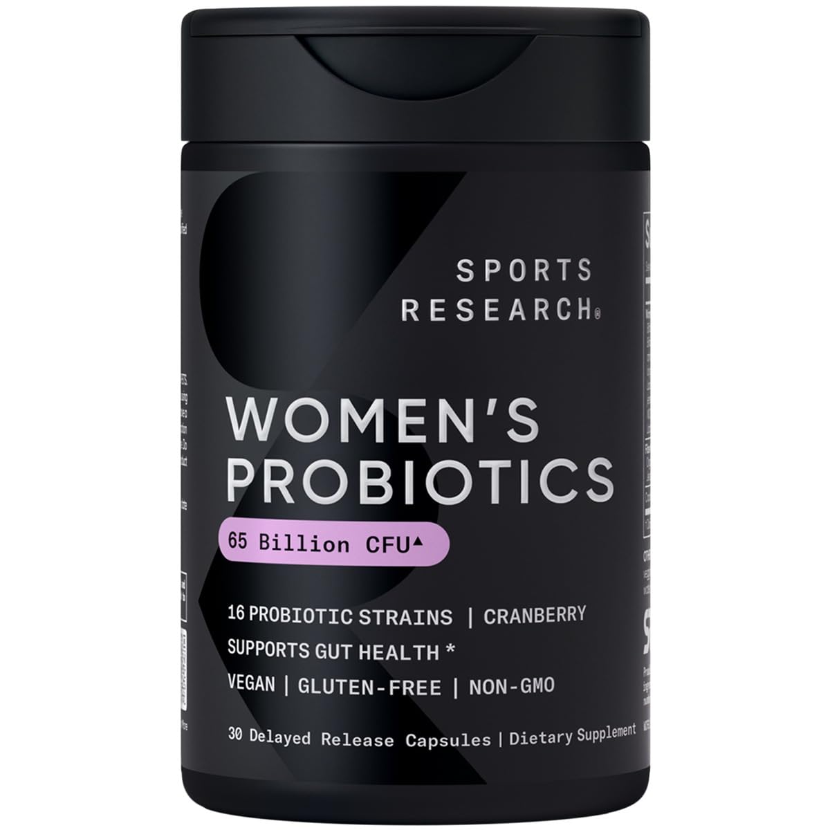 Sports Research women's probiotics capsules