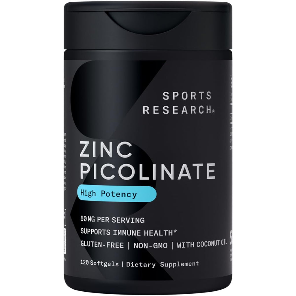 Sports Research zinc picolinate supplement