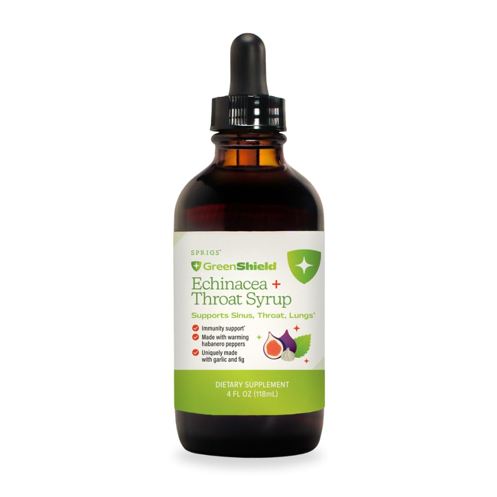 SPRIGS Echinacea throat syrup benefits