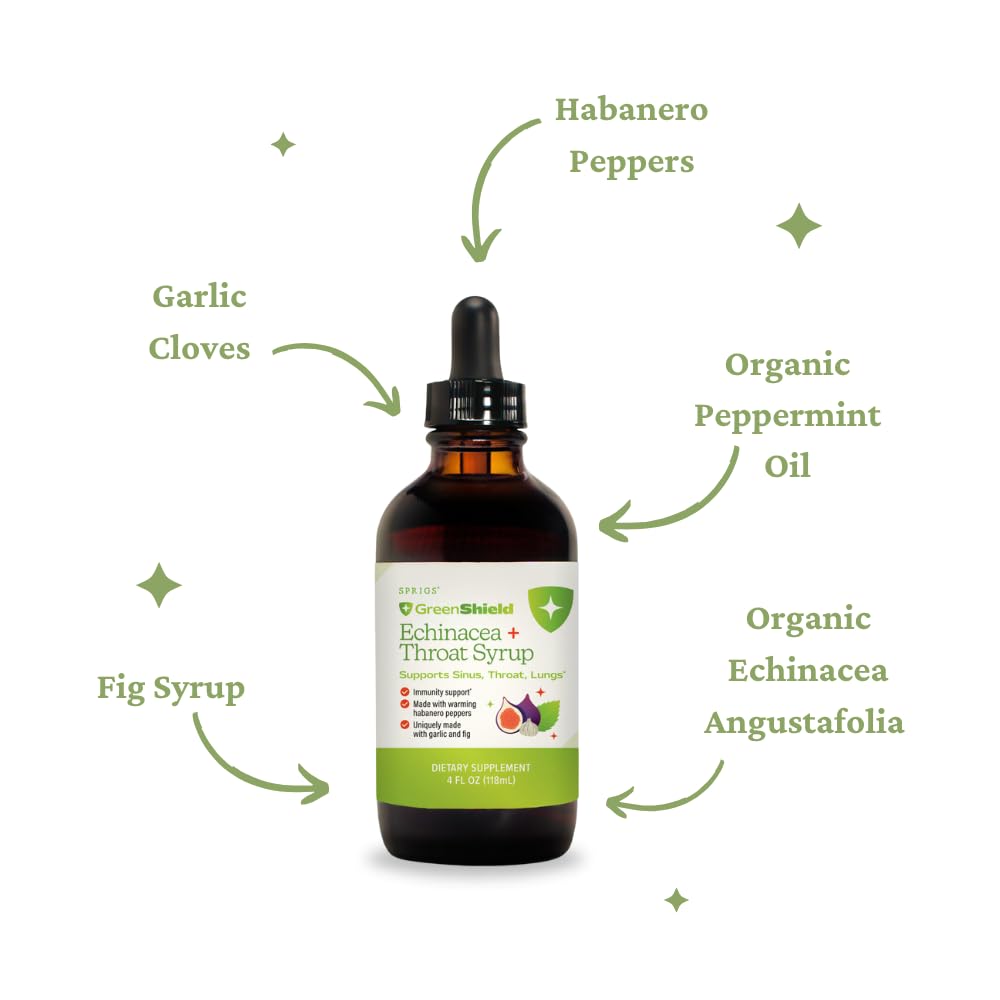 SPRIGS herbal throat care solution