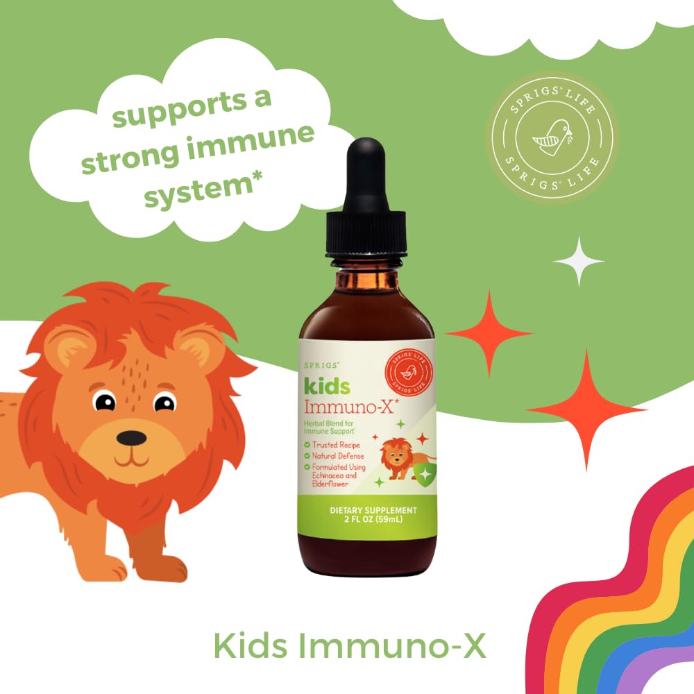 SPRIGS Kids Immuno-X 2 Fl Oz
