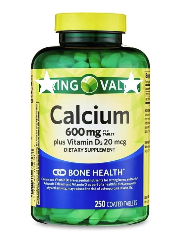 Spring Calcium Plus Vitamin D tablets