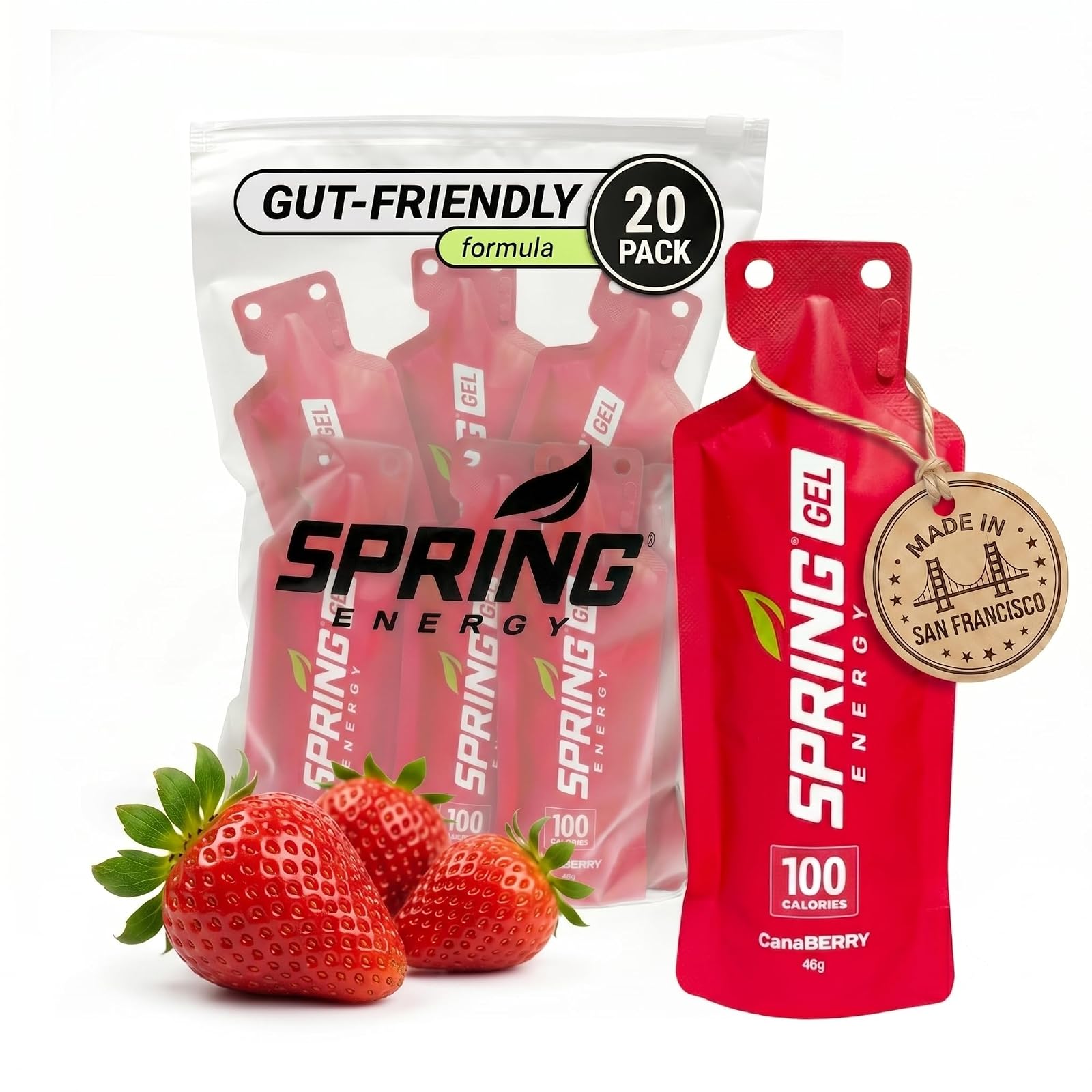 Spring Energy Gel Canaberry flavour