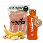 Spring Energy peanut butter banana gel